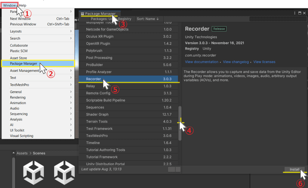Unityで実行画面のキャプチャー方法(簡単、きれい、公式提供)) | Silver winds of nirvana